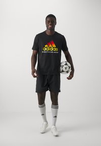 adidas Performance DEUTSCHLAND DFB DNA TEE - Nationalmannschaft - black ...