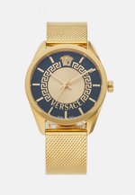 Versace Watches NEW V CIRCLE - Klocka - black/gold-coloured/guldfärgat ...