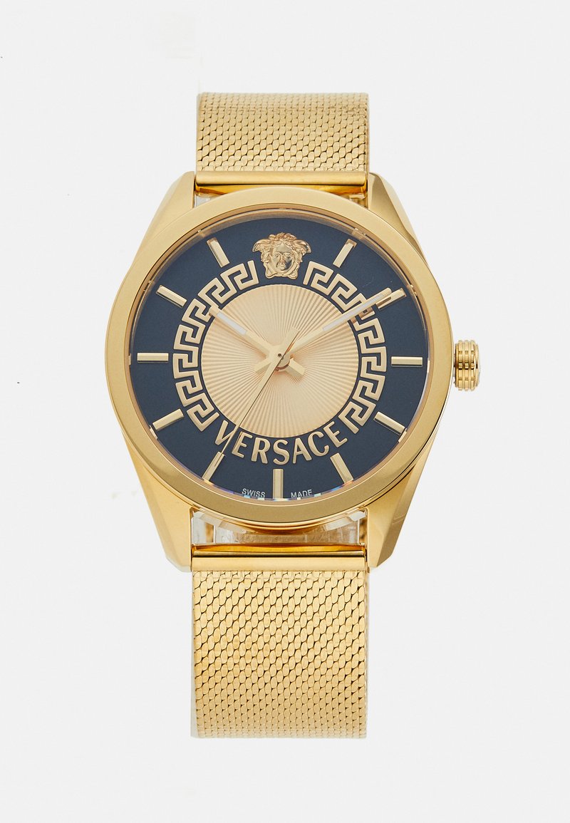 Versace Watches NEW V CIRCLE - Ceas - black/gold-coloured/auriu ...