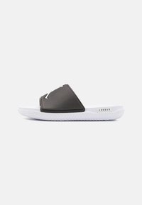 Jordan JUMPMAN SLIDE - Papuci - black/white/negru - Zalando.ro