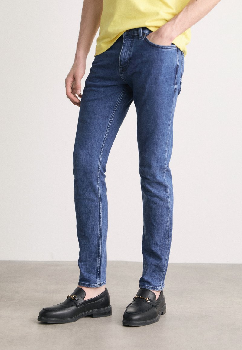 BOSS DELAWARE - Blugi slim fit - blue/albastru - Zalando.ro