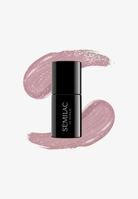 SEMILAC SEMILAC UV GEL POLISH - Nagellak - shimmer dust beige/bruin ...