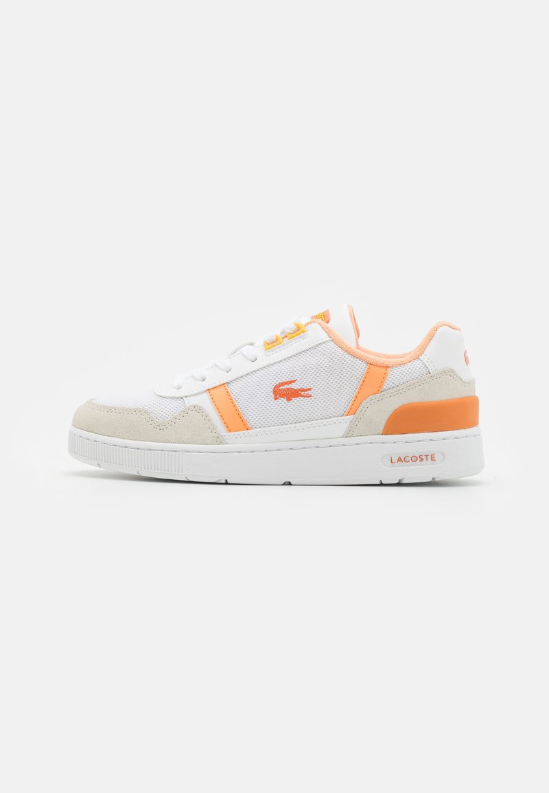 Lacoste T-CLIP - Zapatillas - white/light orange/blanco - Zalando.es