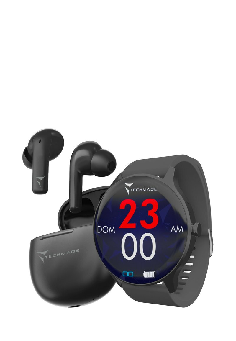 TECHMADE Smartwatch - black/schwarz - Zalando.de
