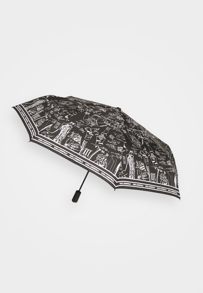 KARL LAGERFELD SMALL K/ARCHIVE ALL-OVER-PRINT UMBRELLA - Schirm - a999 ...