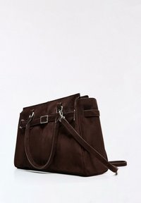 Bershka Kabelka - dark brown/tmavohnedá - Zalando.sk