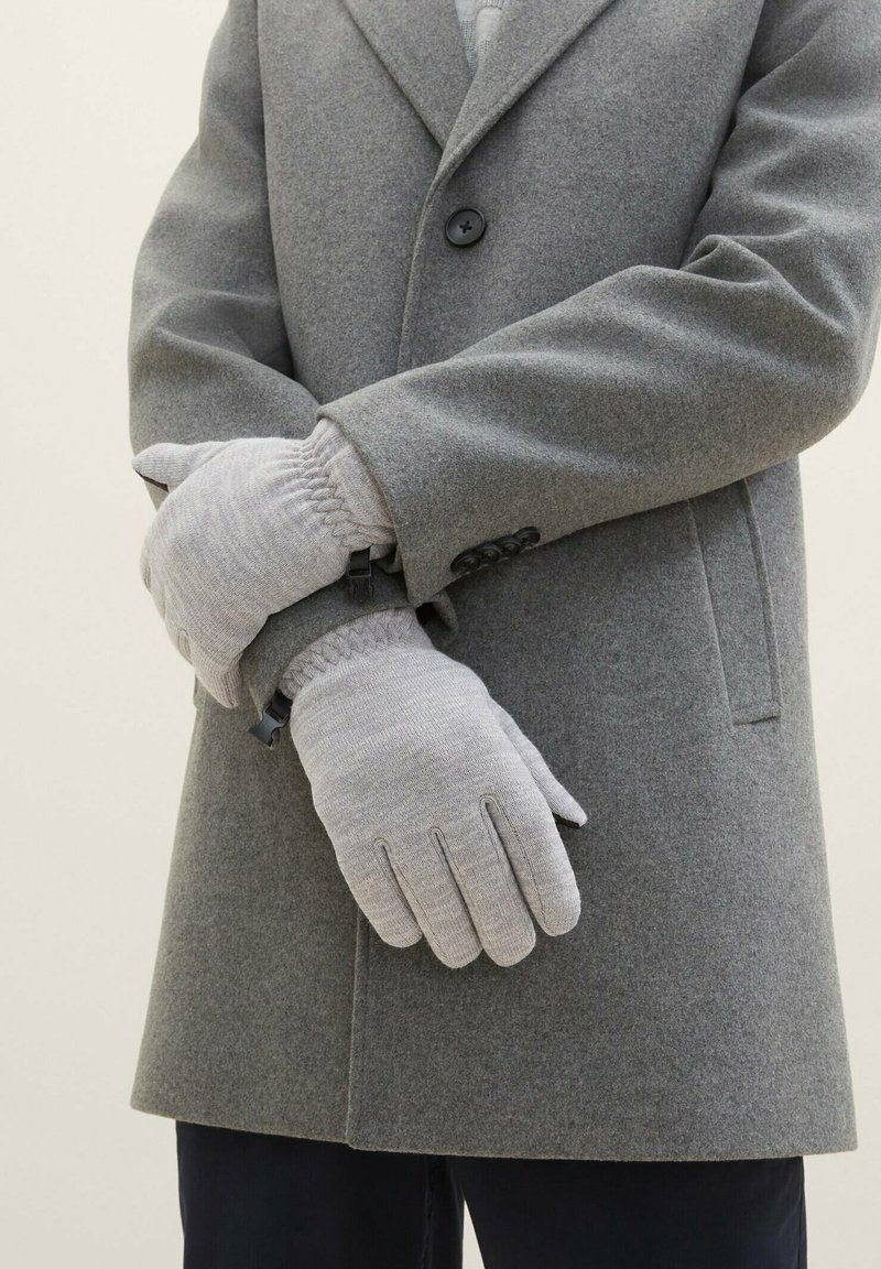 TOM TAILOR Fingerhandschuh - grey heather melange/grau - Zalando.de