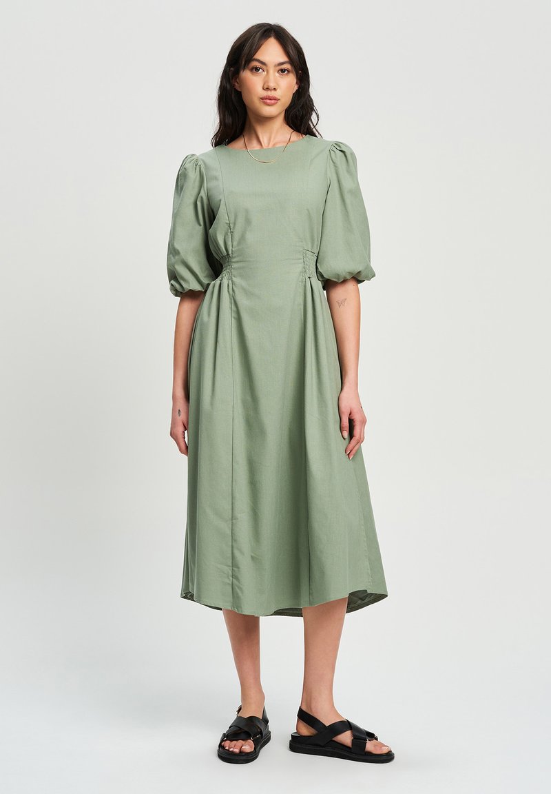 WILLA ARTEMIS - Day dress - sage green/green - Zalando.de