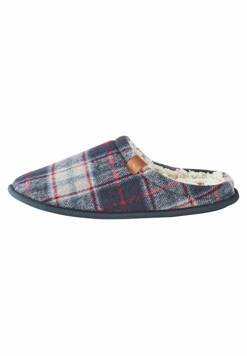 Next CHECK - Domácí obuv - navy blue/modrá - Zalando.cz