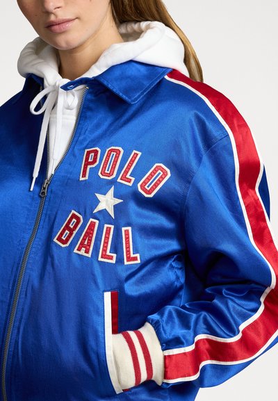 Polo Ralph Lauren POLO BALL SATIN JACKET UNISEX - Bomber Jacket - rugby ...