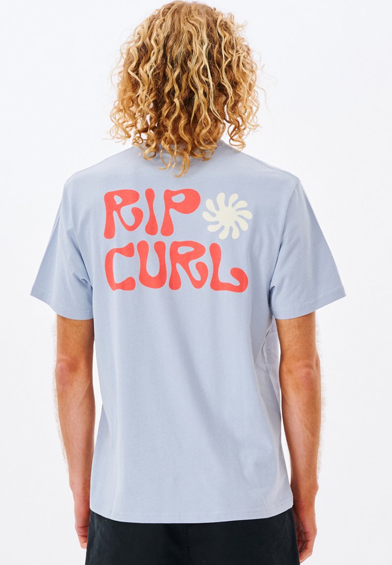 Rip Curl SALT WATER CULTURE PSYCH STACK - T-Shirt print - zen blue/blau ...