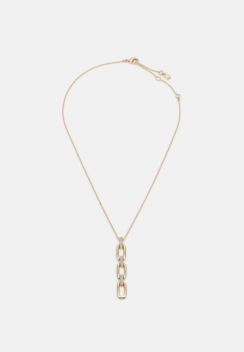 Lauren Ralph Lauren LINK Y NECK - Collar - gold-coloured/dorado ...