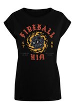F4NT4STIC STRANGER THINGS FIREBALL DICE 86 NETFLIX TV SERIES - Print T ...