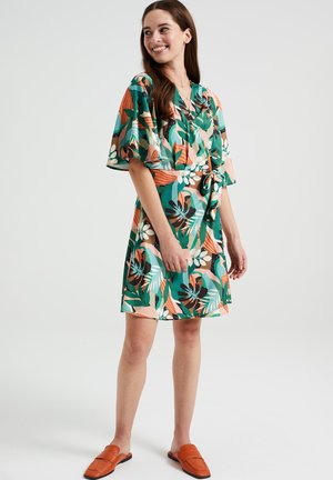 WE Fashion MET DESSIN - Robe de jour - multi coloured/multicolore ...