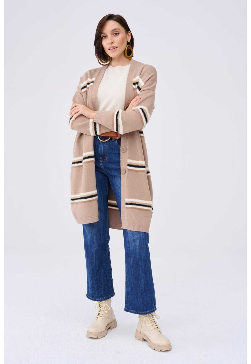 blue shadow PATI BS LATTE - Strickjacke - beige - Zalando.de
