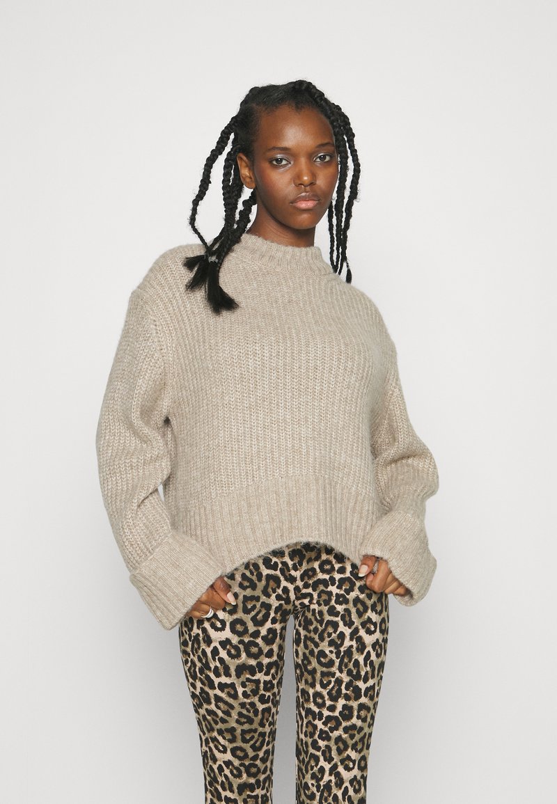 Gina Tricot Petite Strickpullover - beige - Zalando.ch