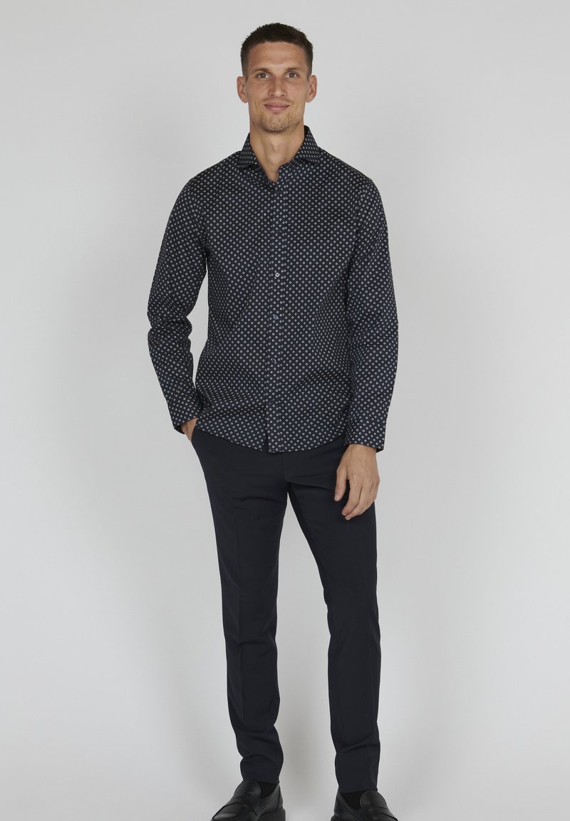 Matinique MATROSTOL BCW - Shirt - dark navy/dark blue - Zalando