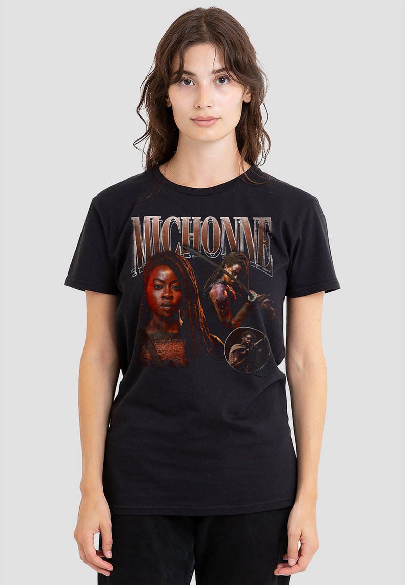 Cotton Soul THE WALKING DEAD THE ONES WHO LIVED MICHONNE HOMAGE - Print ...