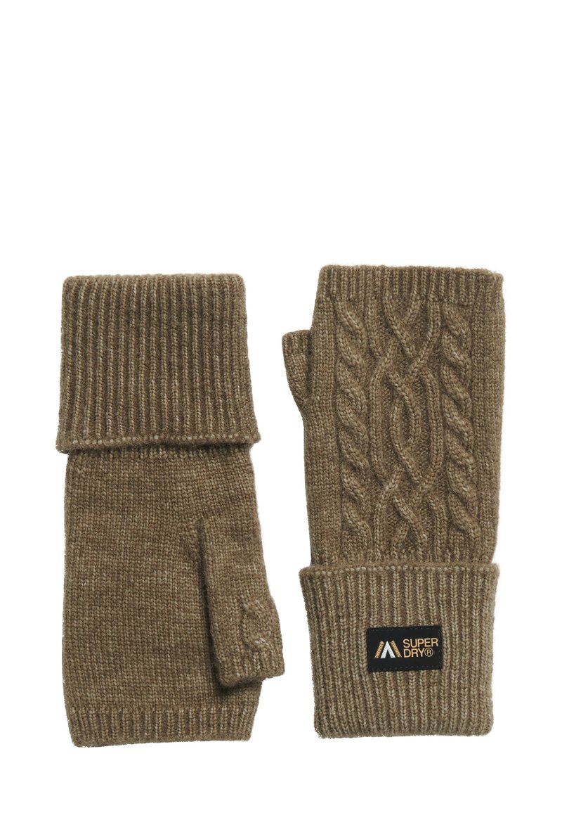 Superdry & Co CABLE LUXE - Wanten - moss khaki/kaki - Zalando.nl
