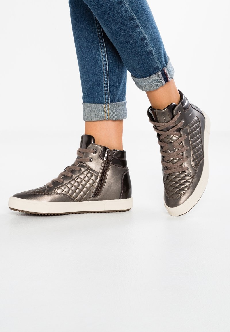 Geox High-top trainers - gold-coloured - (Pre-owned) - Zalando