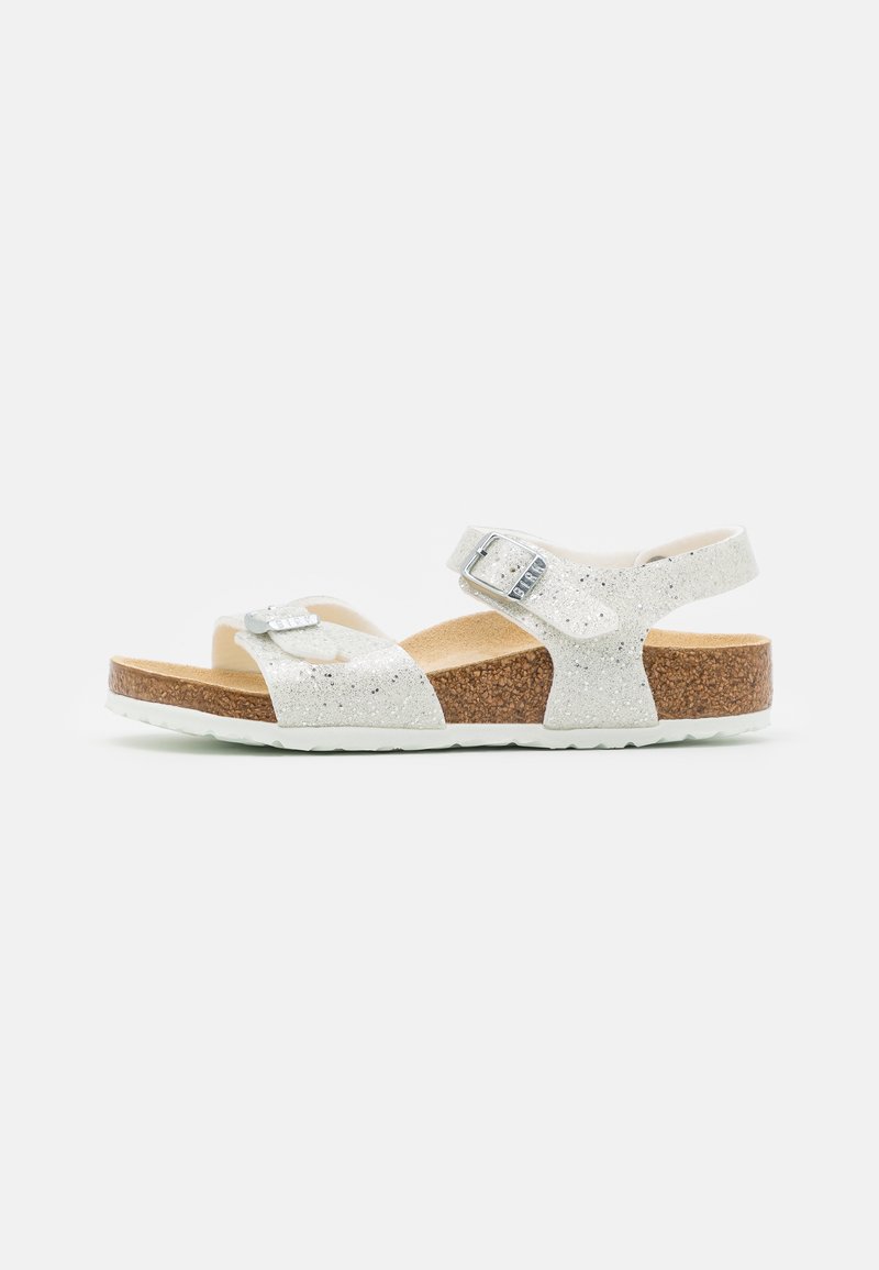 Birkenstock RIO KIDS BF - Sandales - cosmic sparkle white/blanc ...