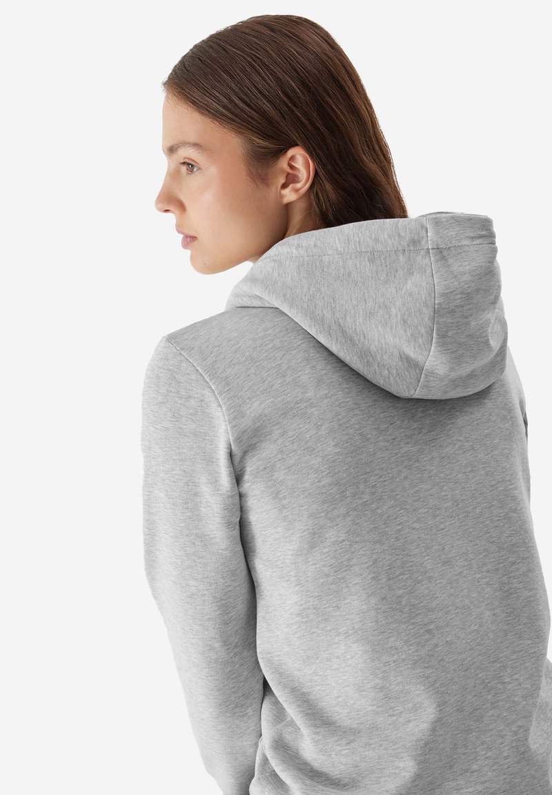 4f Sweatjacke Cold Light Grey Melange Hellgrau Zalando De