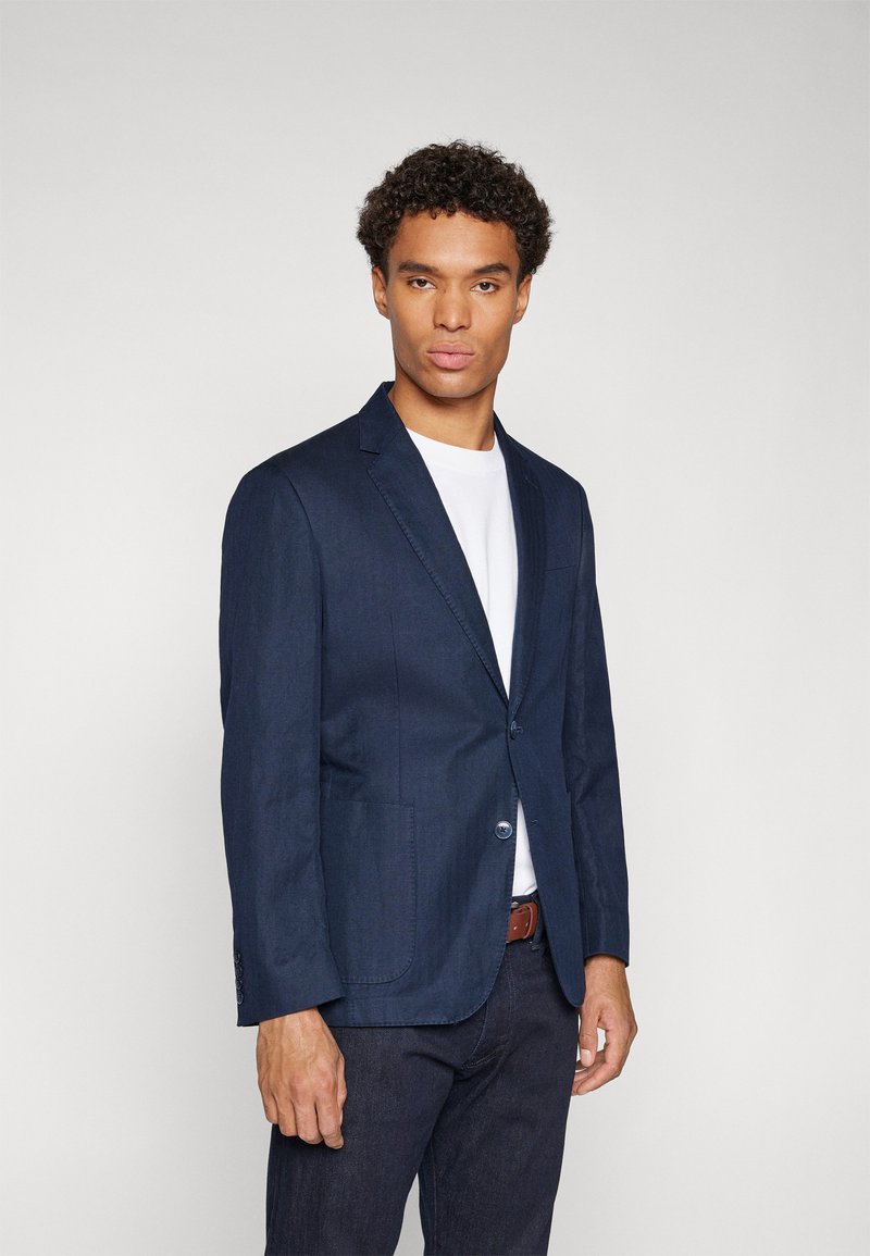 Hackett London Sacou - navy blue/bleumarin - Zalando.ro