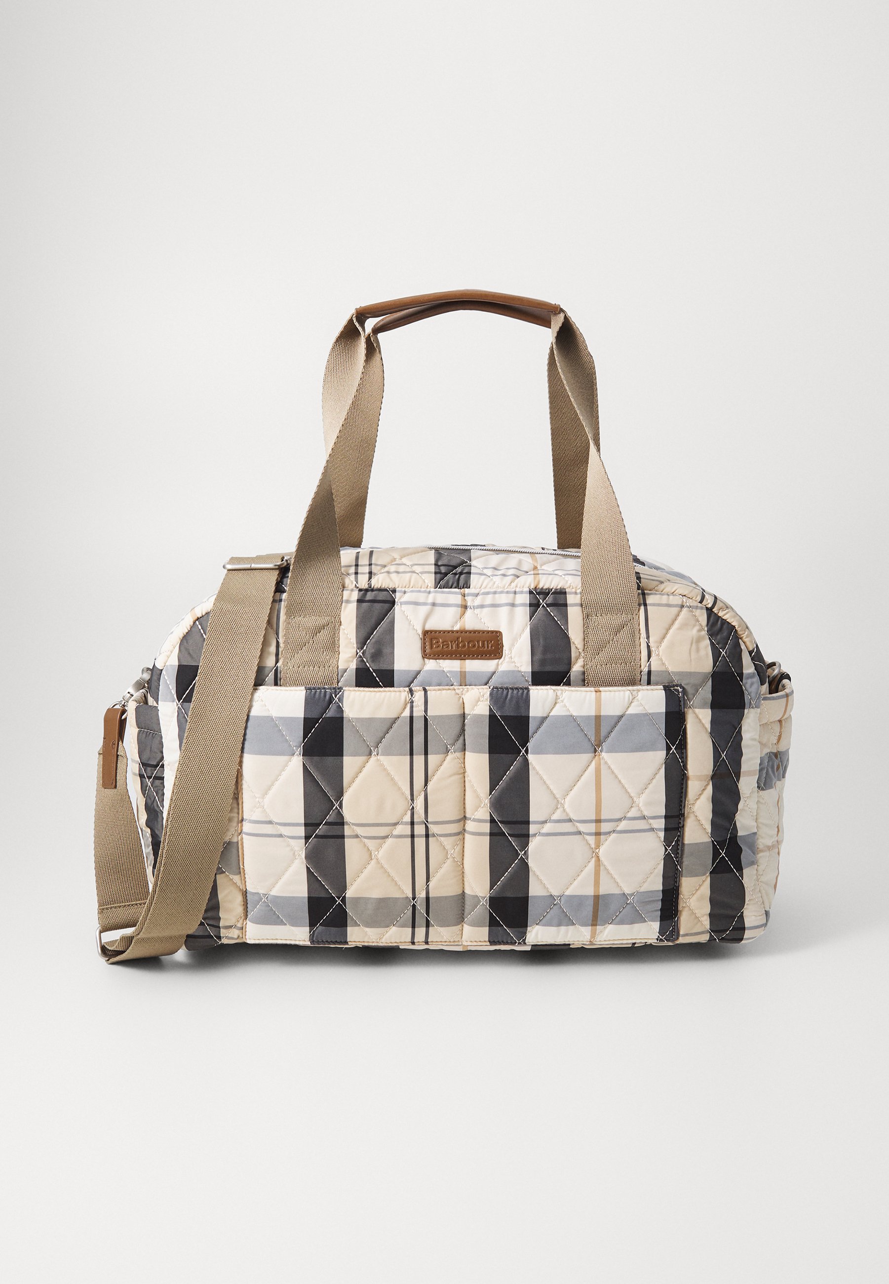 Barbour WETHERHAM OVERNIGHT BAG Baby changing bag safari beige Zalando