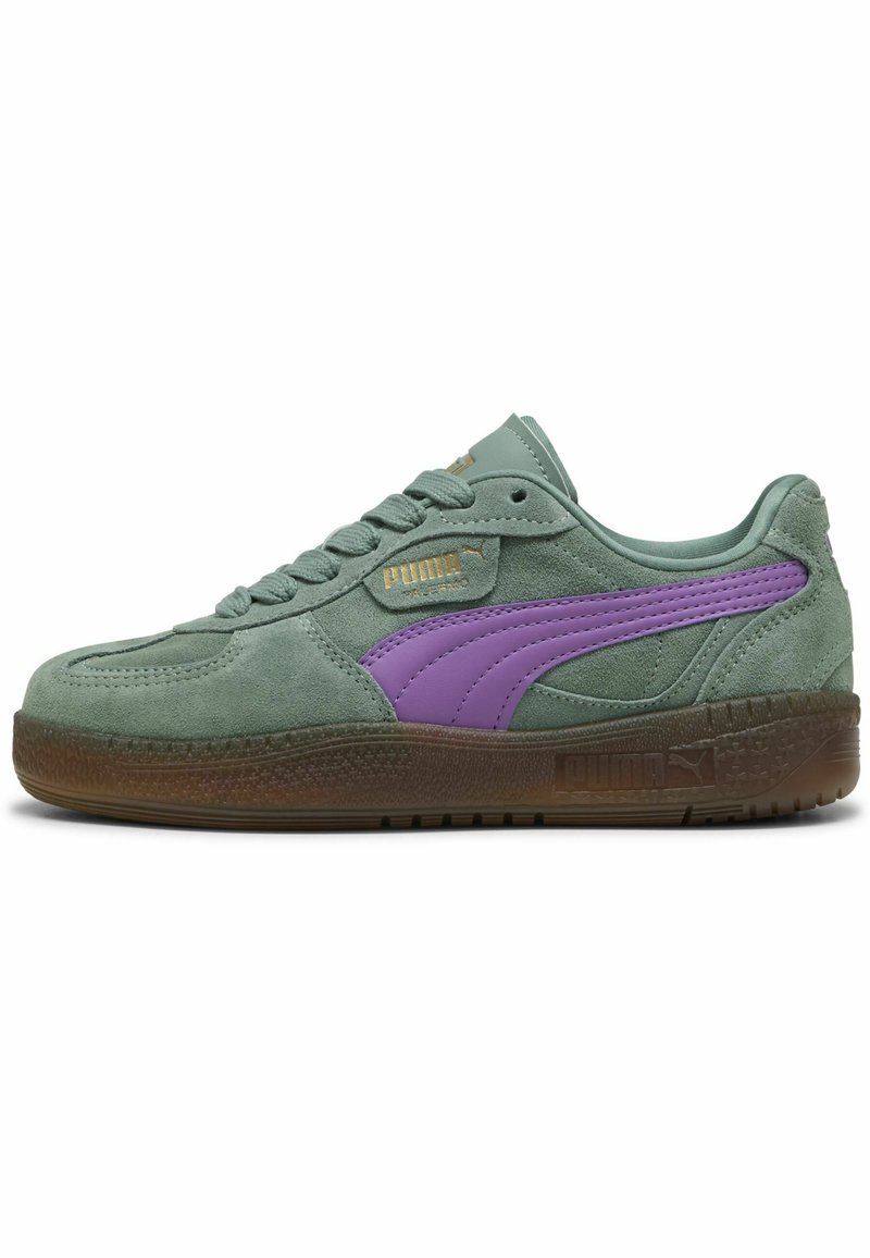 Puma Matalavartiset tennarit - green moon wild berry/vihreä - Zalando.fi