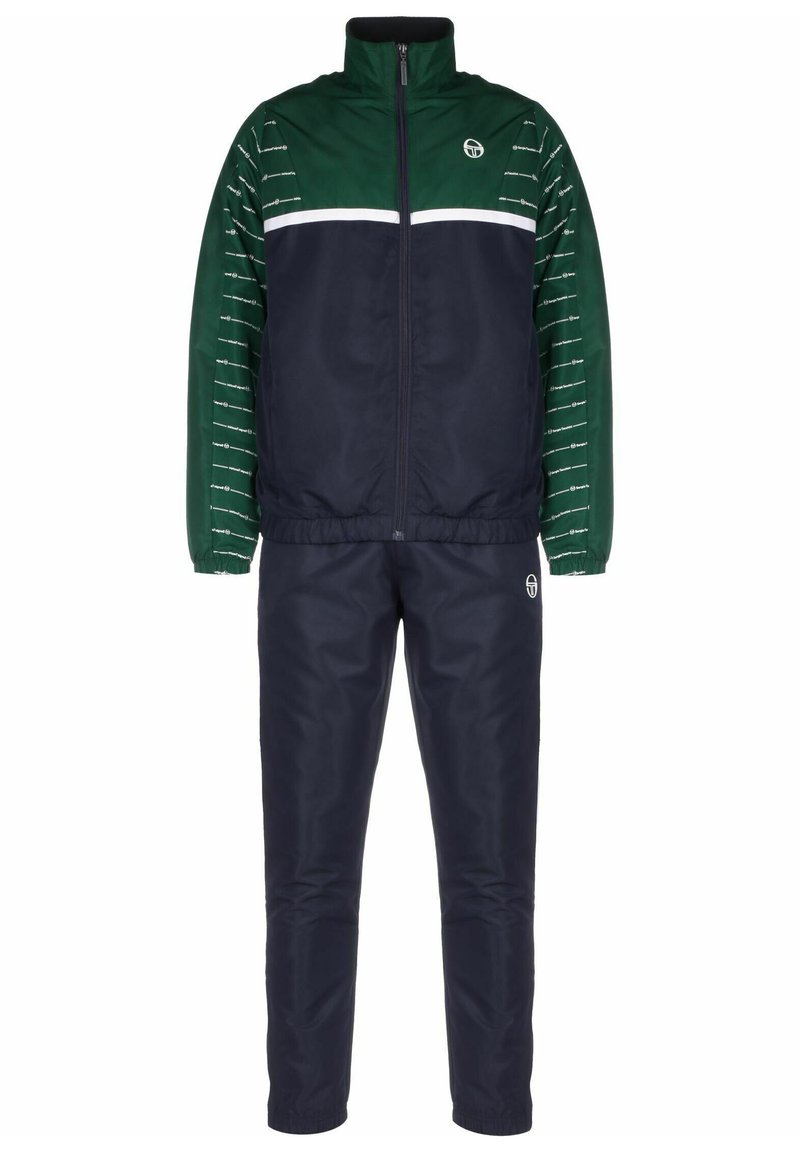Sergio Tacchini SET RAYAN - Trainingspak - navy botanical/meerkleurig ...