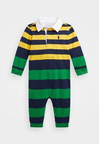 Polo Ralph Lauren BABY RUGBY ONE PIECE COVERALL - Tuta jumpsuit ...