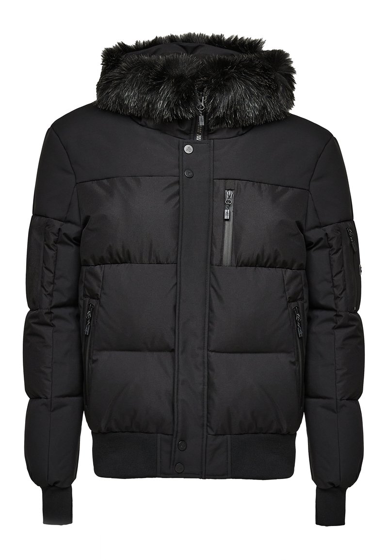 Kings Will Dream SANDERS PUFFER - Winter jacket - jet black/black ...