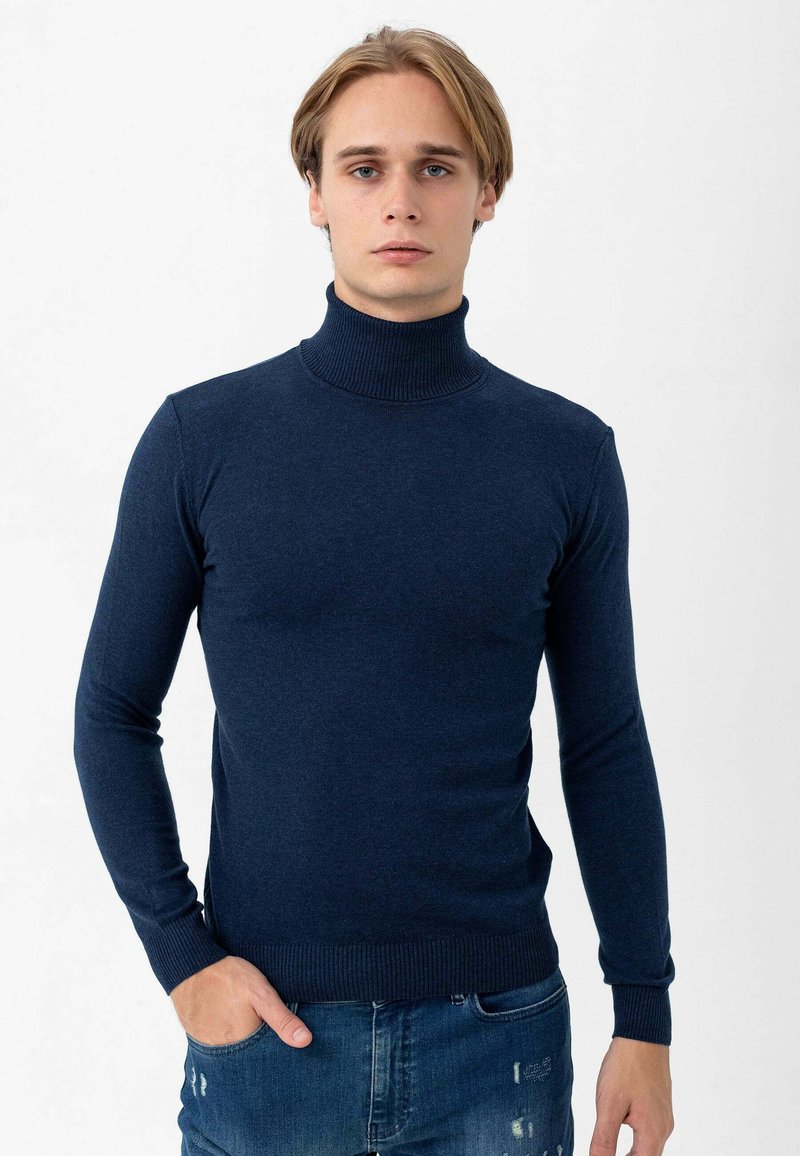 Felix Hardy REGULAR FIT - Jumper - navy melange/dark blue - Zalando