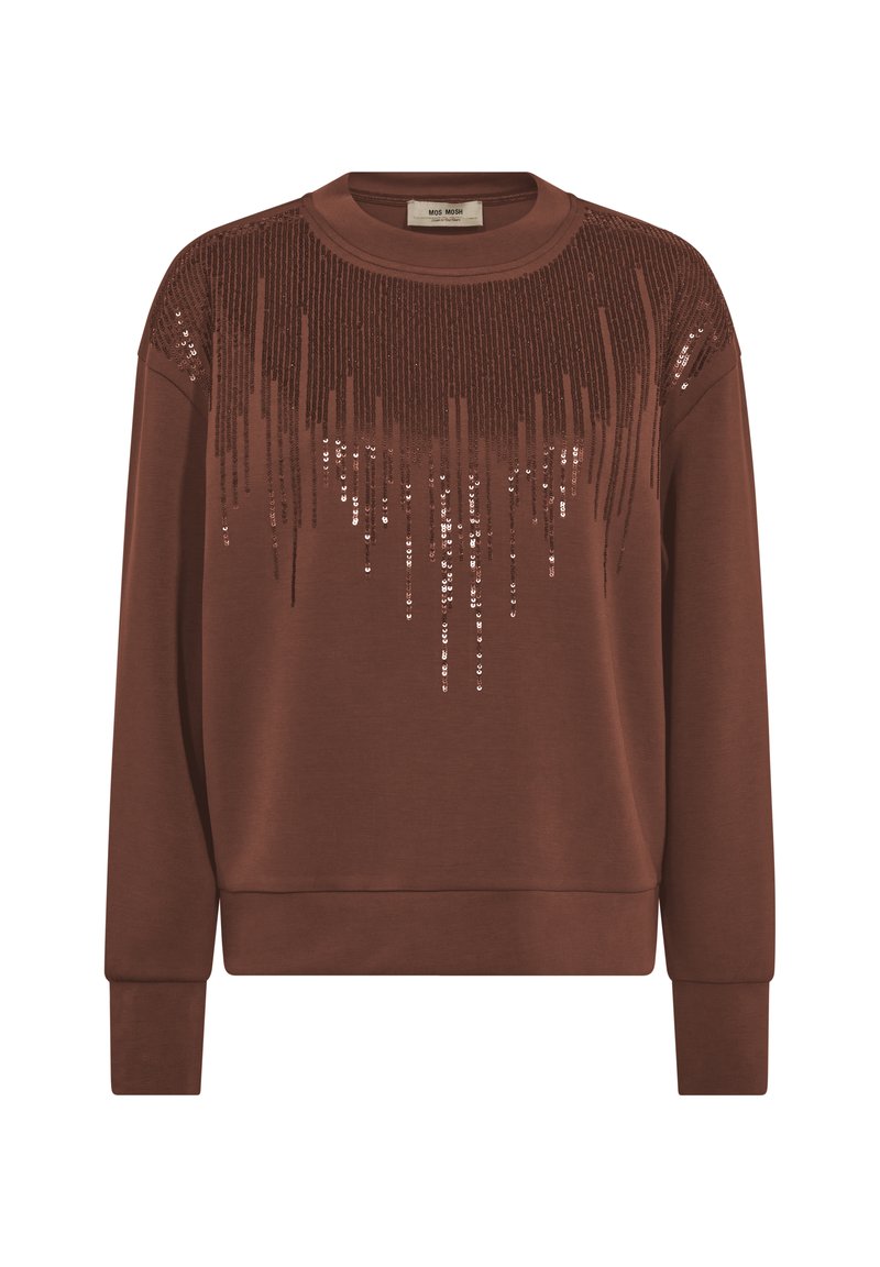 Mos Mosh NEVE-LS GLAM - Sweatshirt - bracken/grön - Zalando.se