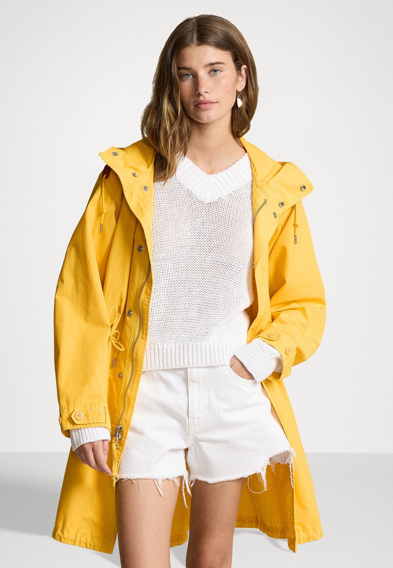 Polo Ralph Lauren COTTON CANVAS MARSH JACKET - Parka - slicker yellow ...