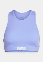 Puma RACERBACK SWIM TOP - Bikini-Top - elektro purple/lila - Zalando.at
