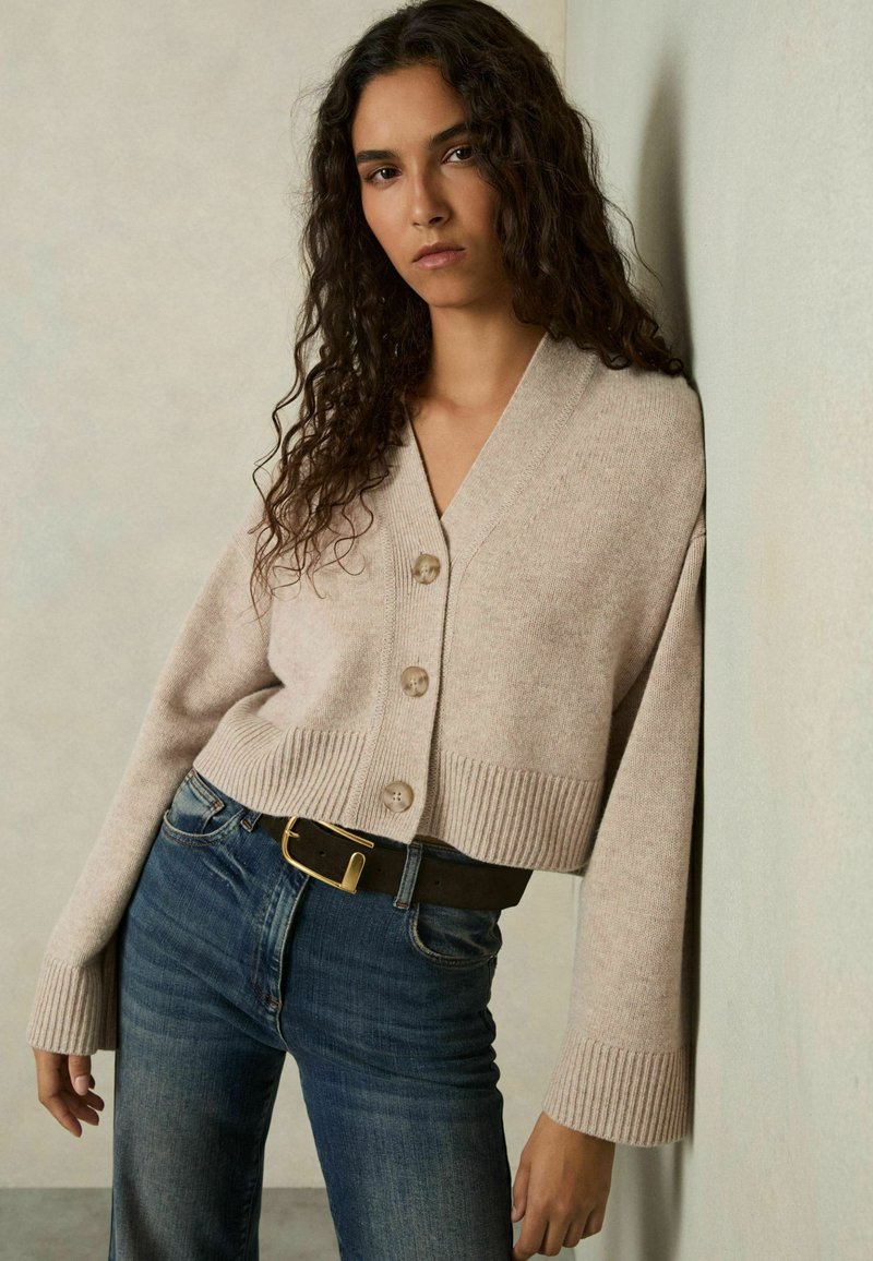Reiss RIXY - Cardigan - oatmeal/bej - Zalando.ro