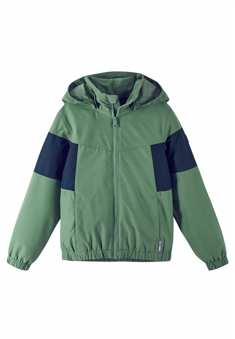 Reima Regenjacke / wasserdichte Jacke - Waterproof jacket - green clay ...