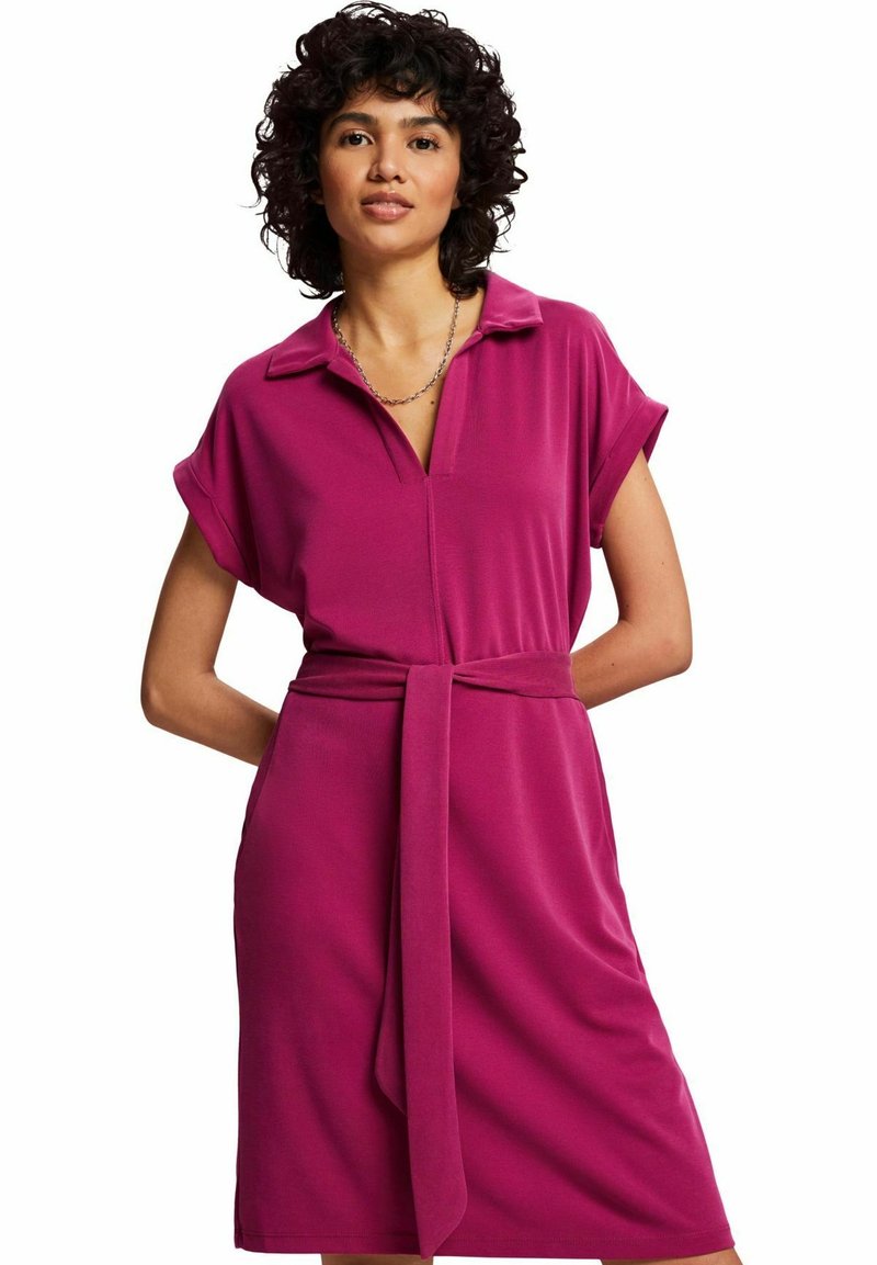 Esprit Day dress - dark pink/pink - Zalando.co.uk