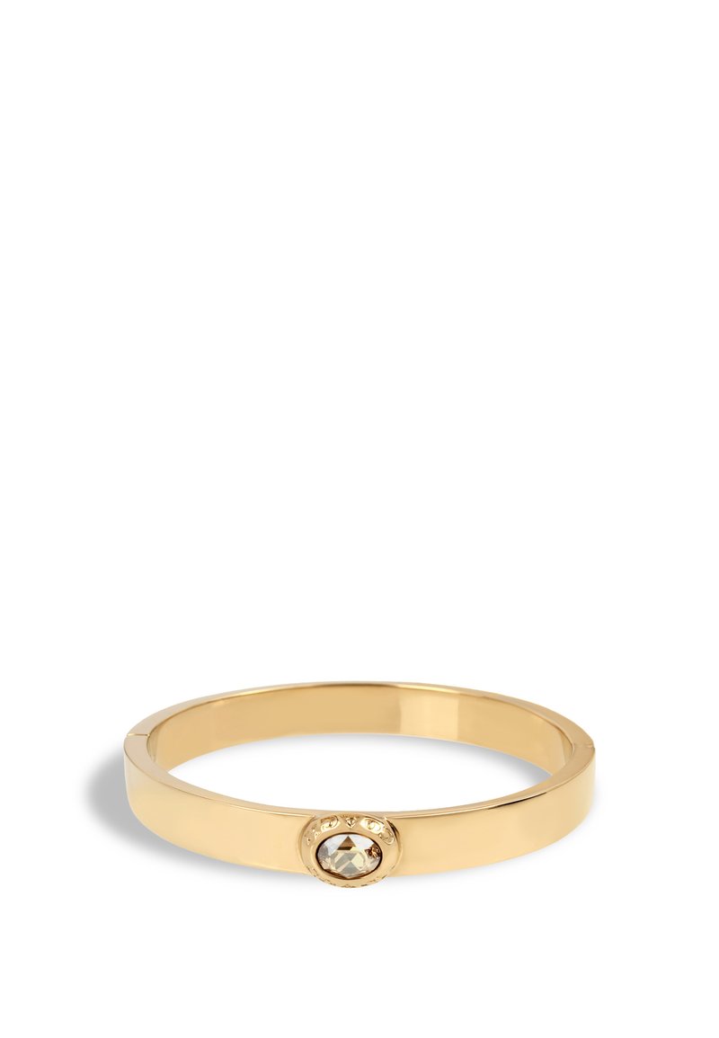 Coach SIGNATURE LOGO HINGED - Pulsera - light pastel brown/marrón ...