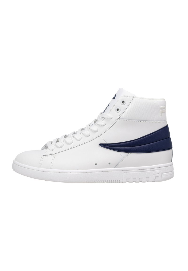 Fila HIGHFLYER L MID - High-top trainers - white medieval blue/white ...