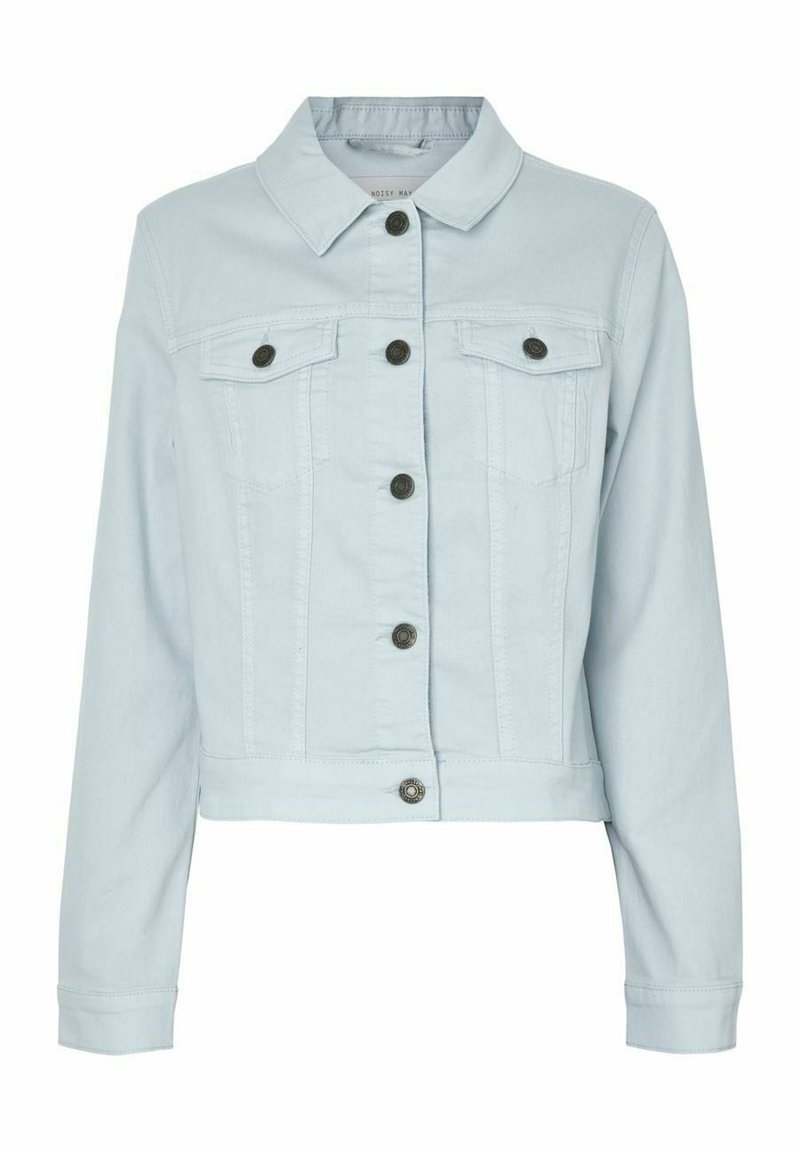 Noisy May NMDEBRA COLOUR JACKET - Jeansjacke - cerulean/hellblau ...