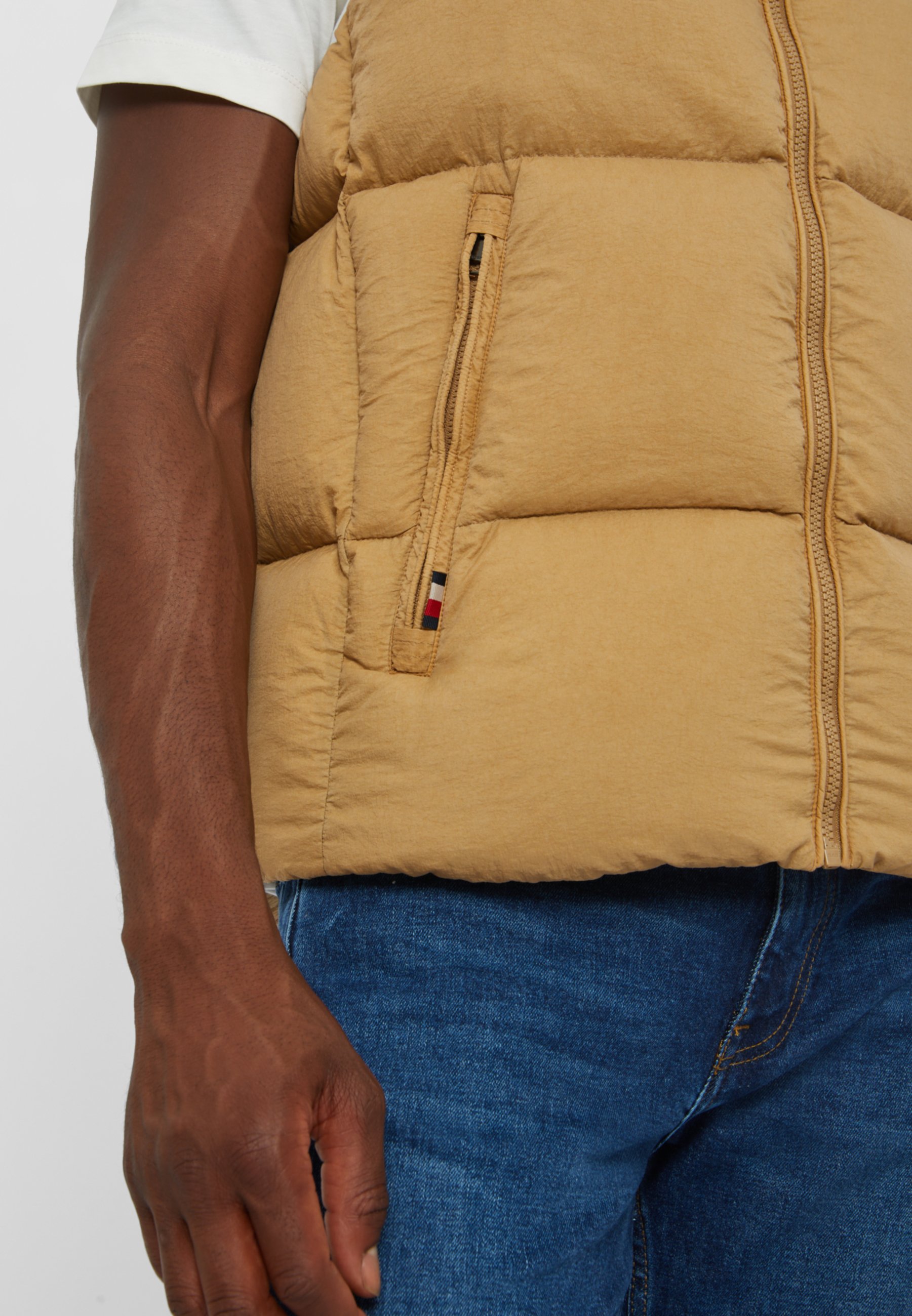 Tommy Hilfiger NEW YORK GILET Weste countryside khaki beige Zalando