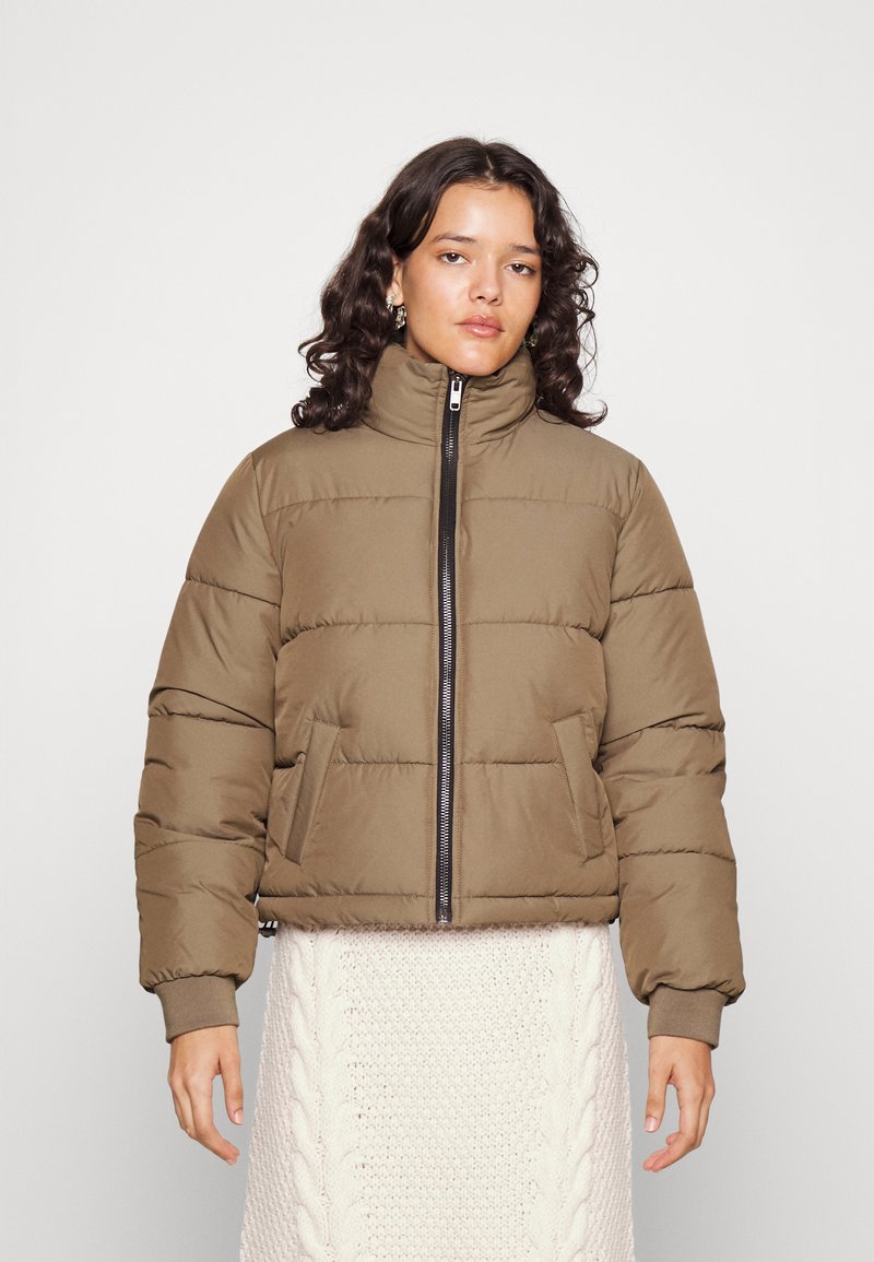 Object OBJZHANNA SHORT JACKET - Winterjacke - brown/braun - Zalando.ch