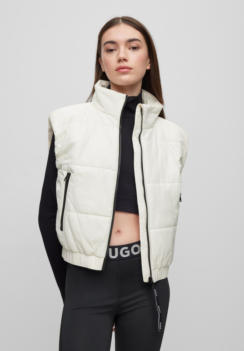 HUGO FELERE-1 - Waistcoat - open white/white - Zalando.ie