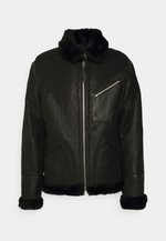 Schott LEE - Lederjacke - black/schwarz - Zalando.at