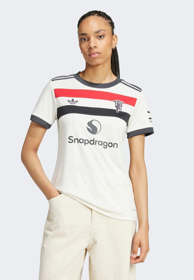 adidas Performance MANCHESTER UNITED - Klub merchandise - off white/offwhite - Zalando.dk