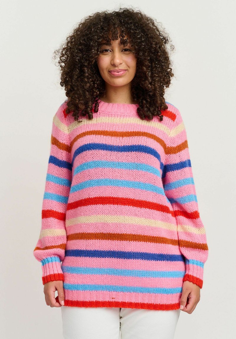ADIA ADElly - Strickpullover - spring pink/pink - Zalando