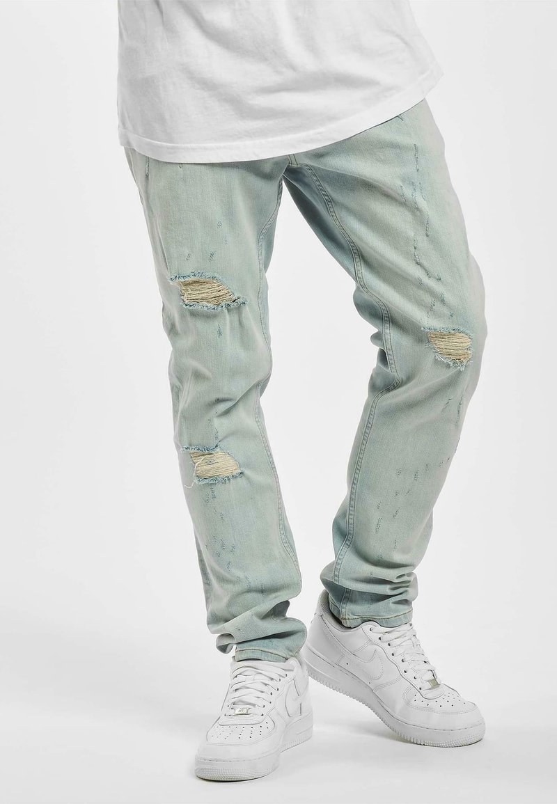 DEF HEVER - Jeans Straight Leg - blue/light-blue denim - Zalando.at