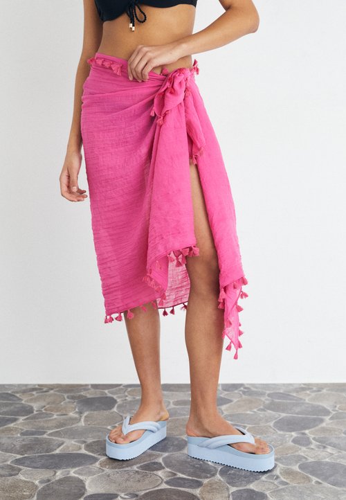 South Beach SARONGS PAREOS TIE DYE SARONG - Strandaccessoire - orange ...